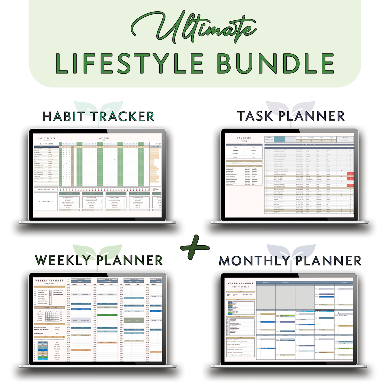 Ultimate Digital Planner | Digital Planner Bundle | CleverPeaDesign